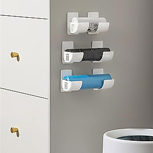 Vmohuyktx Set of 4 Convenient Wall Shelf Set Compact Wall Mounted Storage Rack Storage Shelf Display Holder