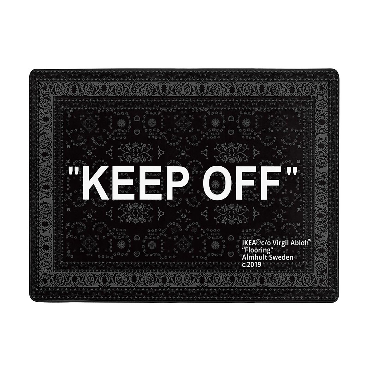 WRQLBGBB Keep Off Area Rug Modern Large Pop Carpet Non-Slip Floor Mat for Living Room Bedroom Wood Floor Playroom Home Cozy Art Deco Rug 5' x 7', Heihua-2