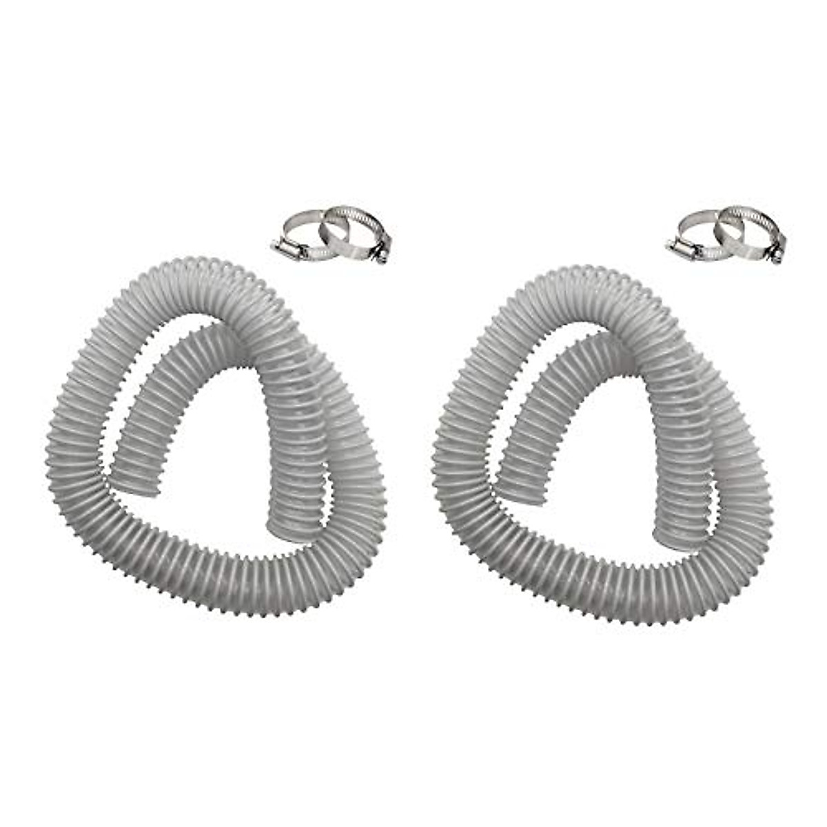 Pool Filter Pump Connection Hose 1.25” Above Ground Pool Replacement Hose Premium Quality Kinkproof PVC Hose 59 Inches x 1-1/4. 2 Packs