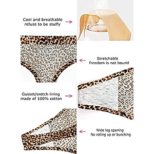 Kingfung Women Seamless Hipster Panties,No Show Invisible Stretch Bikini Underwear,Briefs Undies for Women,Tanga,5-7Pack(Thongs S)