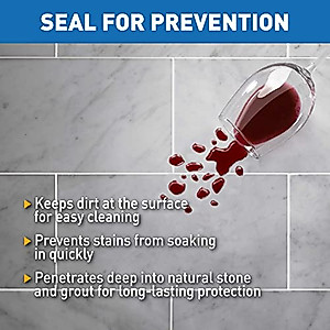 Miracle Sealants 511 PT SG Impregnator Sealer for Stone, Tile, Slate, Ceramic, Quartz 16 oz, 1 Pint