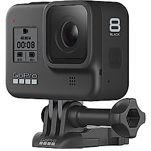 GoPro HERO8 Black Digital Action Camera - Waterproof, Touch Screen, 4K UHD Video, 12MP Photos, Live Streaming, Stabilization - with Mega Accessory Kit - All You Need Bundle