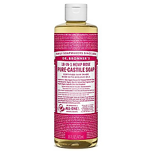 Dr Bronner Soap Liq Rose