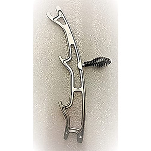 RCK Sales Gas & Charcoal BBQ Cast Aluminum Lid Prop with Spring Handle