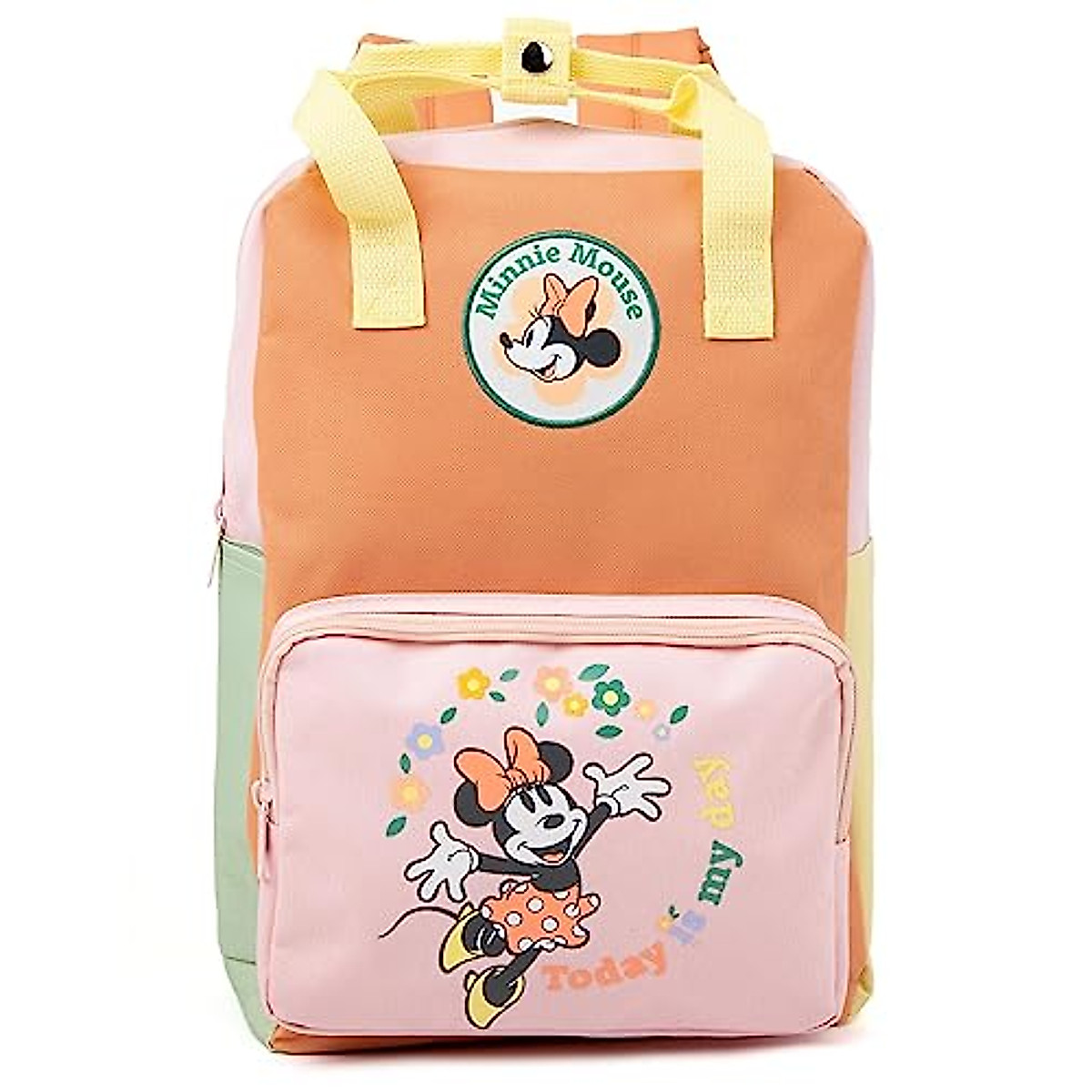 Disney Minnie Mouse Backpack Set Kids 4 Piece | Girls Animated Character Pink School Bag Lunch Box Pencil Case Water Bottle | Magical Merchandise Gifts