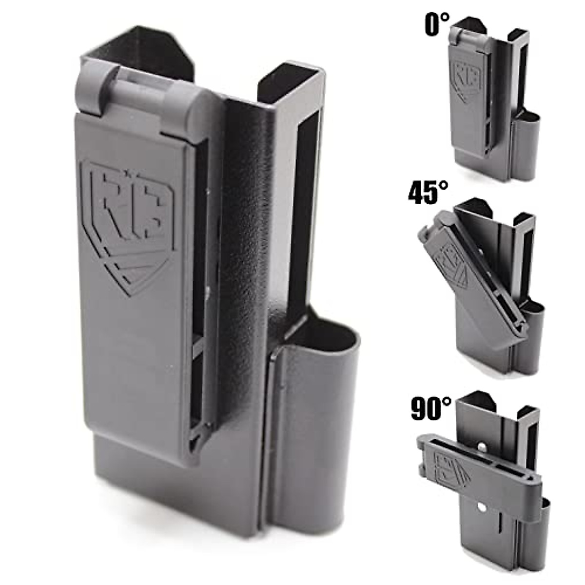 RAE GEAR BIT KIT + RATCHETING EXTENDER with UNIVERSAL BELT SIZE & ROTATABLE BELT CLIP (bit kits and extender NOT included)