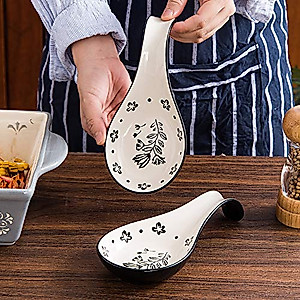 Wisenvoy Spoon Rest for Stove Top Spoon Rest for Kitchen Counter Spoon Rest