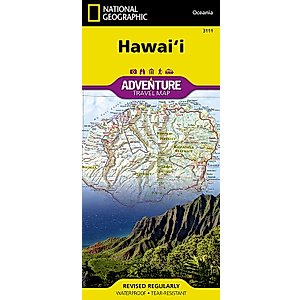 Hawaii Map (National Geographic Adventure Map, 3111)