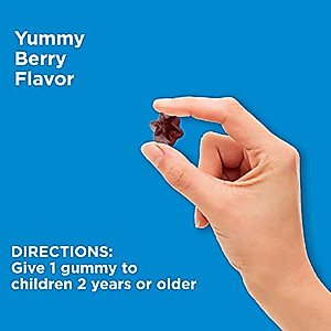 Mommy's Bliss Kids Probiotic + Prebiotic Gummies, Supports Immunity & Digestion for Kids 2 Years+, Less Sugar, Yummy Berry Flavor, 45 Count (Pack of 3)