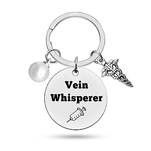 Phlebotomist Gifts Phlebotomy Technician Nurse Gift Phlebotomist Keychain for Women Gifts For Technician Hematologist Medical Technologis Phlebotomy Graduation Phlebotomy Student Graduation Gift