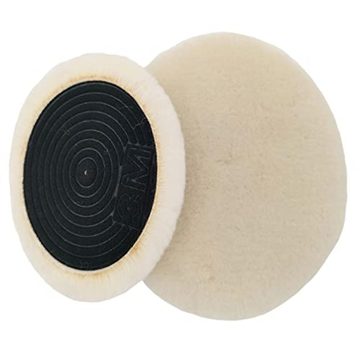 SiMaXuanCar Wool Polishing Pad 5 inch Velcro Polishing Pad for Drill Buffer Attachment with M14 Drill Adapter
