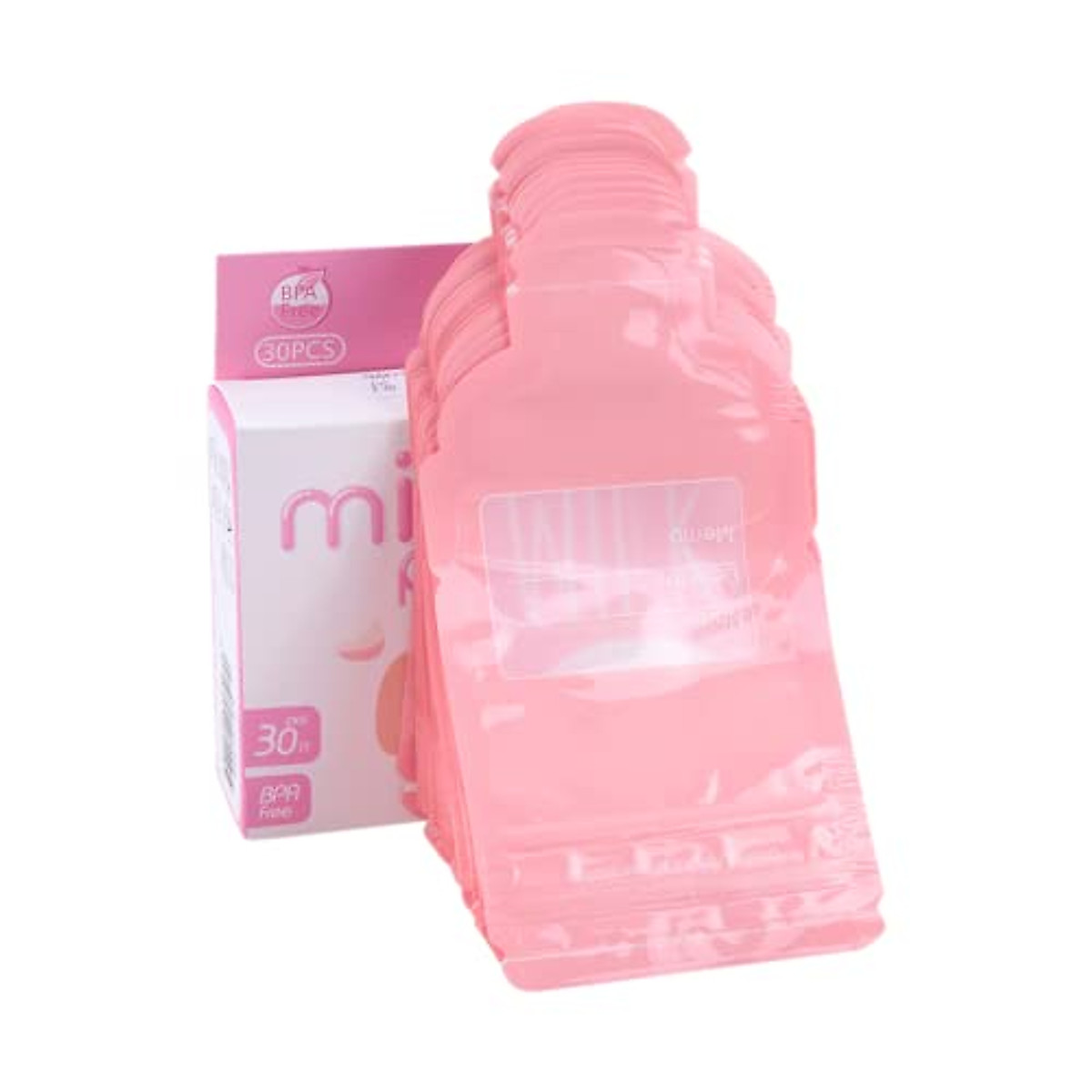 30Pcs Disposable Portable Milk Powder Storage Bag,Safe Antistatic Lightweight Feeding Dried Milk Food Bag(30PCS)