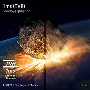 AOPEN by Acer 32HC5QR Sbiipx 31.5” Full HD (1920 x 1080) 1500R Curved Gaming Monitor | AMD FreeSync Premium Technology | 165Hz Refresh Rate | 1ms TVR | VESA Mountable | Display Port & HDMI