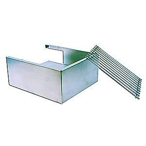 Butane stove silver frame, Stainless steel, Windproof, Kitchen, Indoor-Outdoor, Housing, 14''Lx12''Wx5.5''H