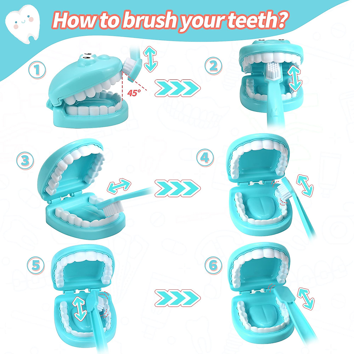 Phobby Durable Doctor Kit for Kids, 27 Pcs Deluxe Pretend Play Medical Kit Toy with Real Stethoscope, Doctor Toys for Toddlers Boys Girls Aged 3 4 5 6 7 8