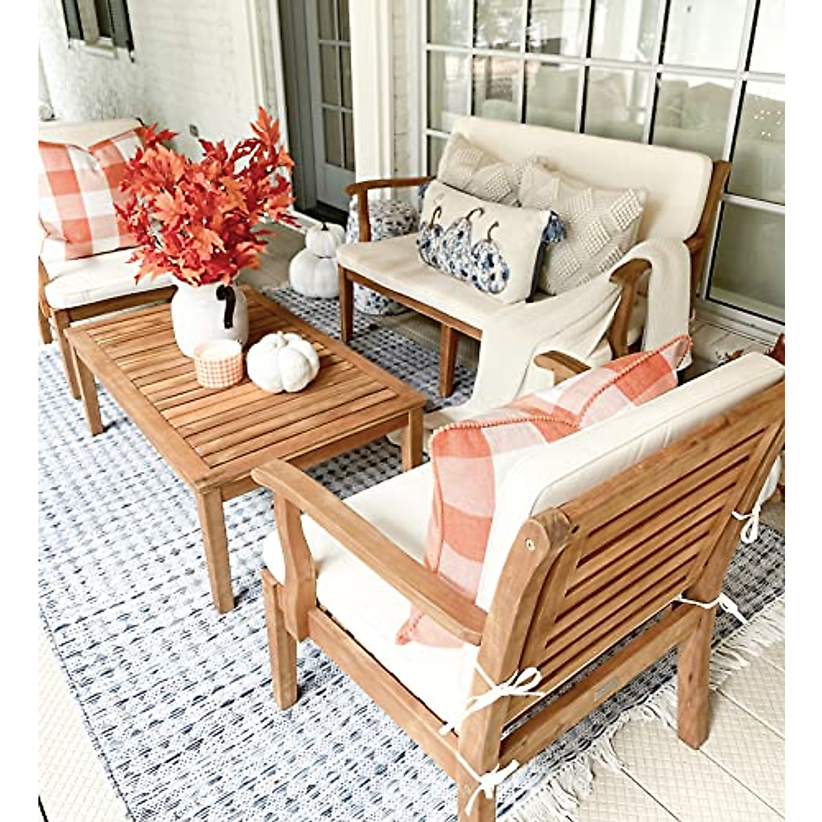 Safavieh 4-Piece Outdoor Collection Fresno Patio Set