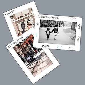 Pack of 100 5x7 WHITE Picture Mats Mattes with White Core Bevel Cut for 4x6 Photo + Back + Bags