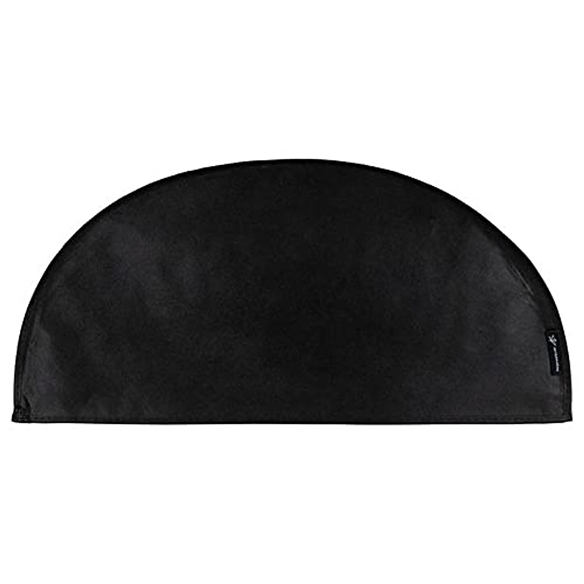 HANGERWORLD 20 Pack Gusseted Shoulder Dust Covers Garment Protector Bags for Closet Storage (20 Pack, Black)