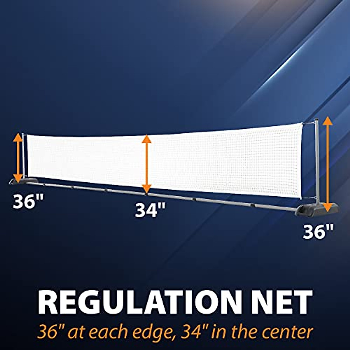Lifetime Pro Pickleball Set – Includes Pickleball Net, 4 Paddles, 3 Outdoor Pickleballs, 1 Indoor Pickleball, 2 Portable Bases, Steel Poles, Paddle Bag, and Bag for Complete Set