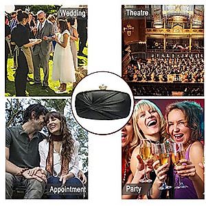 Tarpul Evening Clutch Bags For Women Wedding Purse Valentine day gift With Shiny Rhinestones 4 In 1 Style