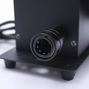 CO2 Fog Smoke Machine Vertical Double-Pipe CO2 Air Column Machine Cannon Fogger Machine Smoker CO2 Jet Machine for Hallowee Stage Show Fog Effects (Double Tube, Digital, DMX Function)