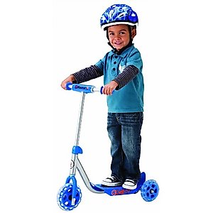 Razor A2 Kick Scooter for Kids – Wheelie Bar, Foldable, Lightweight, Front Vibration Reducing System, Adjustable Height Handlebars & Jr. Lil' Kick Scooter