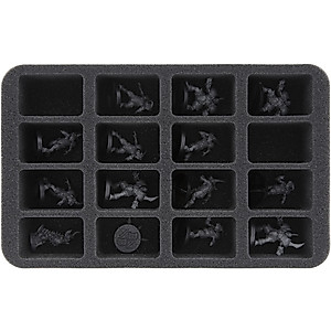 Feldherr Mini Plus Case Compatible with 44 Blood Bowl Miniatures - 2016 Edition