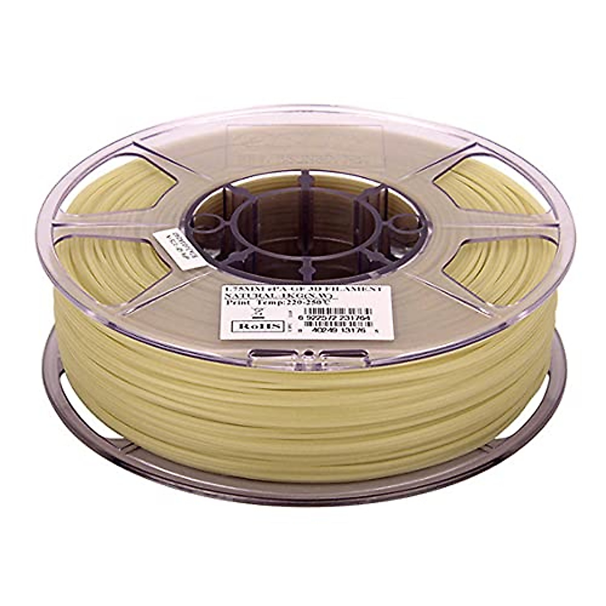 FARUTA PA-GF Nylon Glass Fiber Material 1.75mm Adding 25% Glass Fiber 3D Printing Filament 1kg Spool