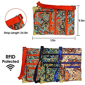 Baggourie Cross Body Bag (Tomato Red)