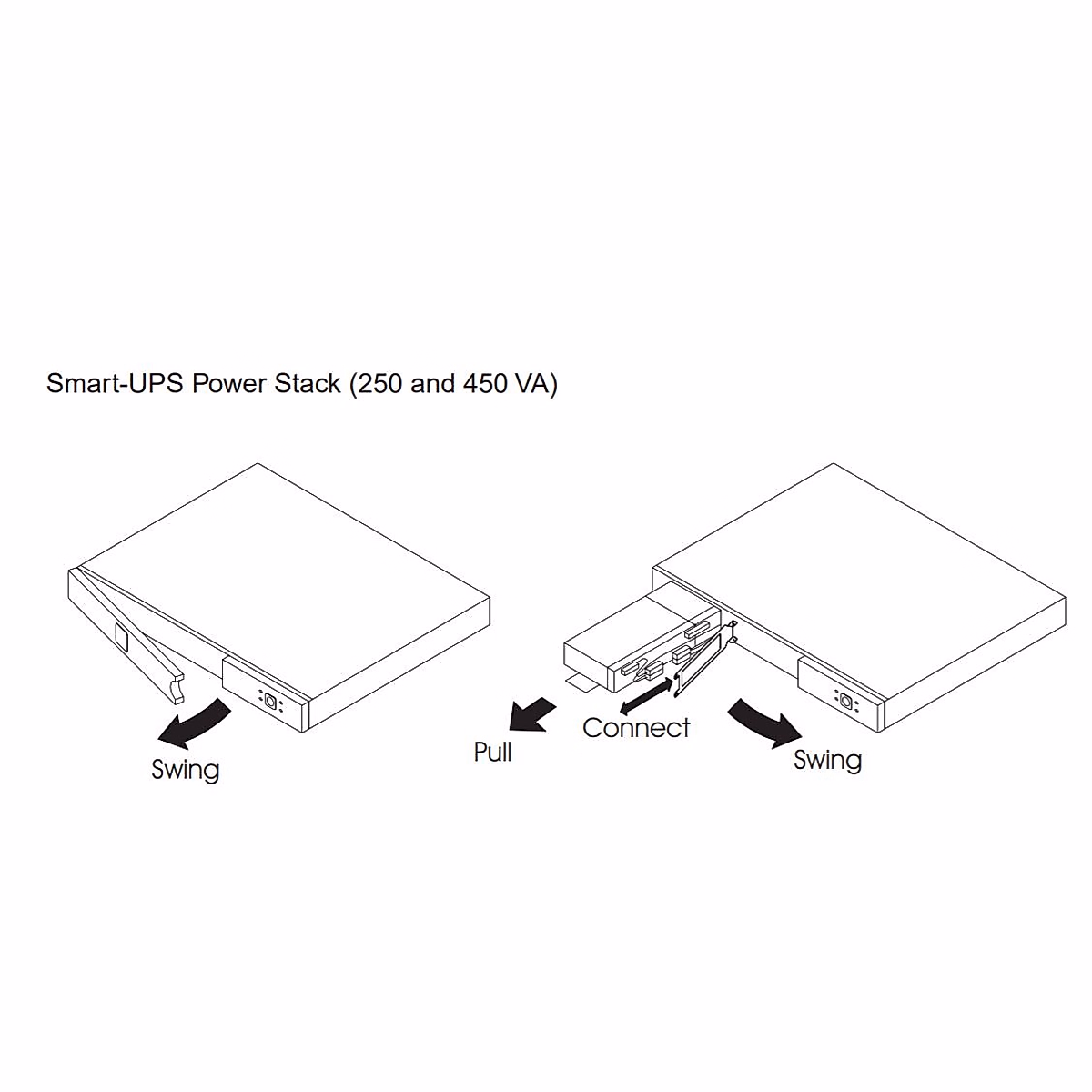 APC UPS Battery Replacement, RBC18, for APC Smart-UPS Models SC250RM1U, SC450RM1U and select others, Black