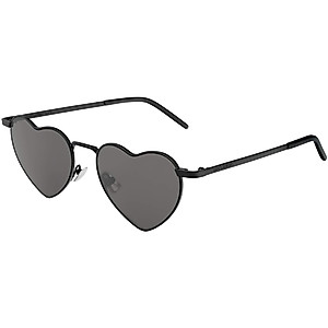 Saint Laurent SL301 002 Black SL301 Cats Eyes Sunglasses Lens Category 3 Size 5