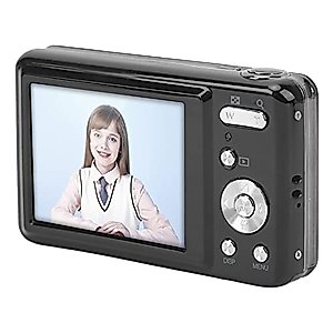 Digital Camera, Kids Camera 2.7in 48MP High Definition Camera with 8X Zoom, Compact Portable Mini Cameras for 4-15 Year Old Kid Children Teen Student Girls Boys(Black)