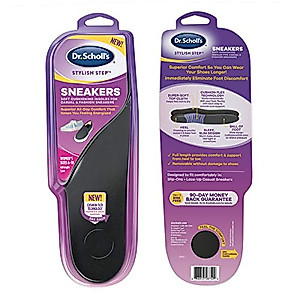 Dr. Scholl's Soft Cushioning Insoles for Sneakers, Superior Shock Absorption and Cushioning (Women's Size 6-10), 1 Count