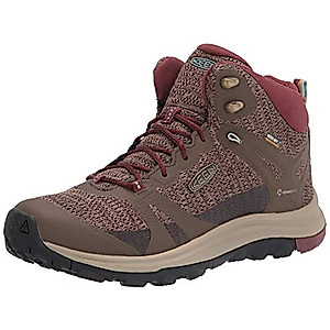 KEEN Womens Terradora 2 Waterproof Mid Height Hiking Boot, Canteen/Andorra, 9.5 US