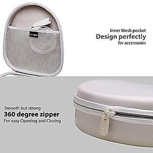 LTGEM Headset Case for Logitech G735 Wireless Gaming Headset - Hard Storage Travel Protective Carrying Bag(White)