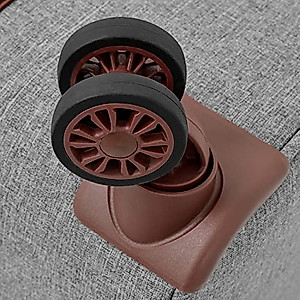 LONDON FOG Westminster Expandable Spinner Grey, 20" Carry On