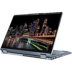 Lenovo 2023 Convertible 2-in-1 Laptop,14Inch IPS 2K(2240x1400) Touchscreen Intel 10-Core Processor i7-1255U Up to 4.60GHz 16GB Ram 512GB SSD Backlit Keyboard Fingerprint Reader Win11 OS(Renewed) Blue