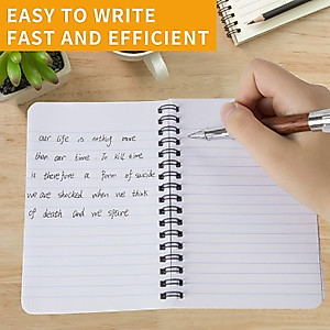 YiHenTiezz Spiral Notebook 4Pack Pocket Notebook 4.2"x 6.1" Pocket Notepad Small Notebook (4Pack Spiral Notebook-2)