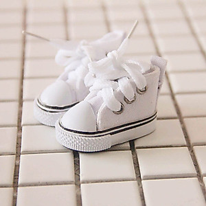 niannyyhouse Unicorn Clothes 20cm(7.8in) Plush Doll Clothes Onesies + Shoe 2-Piece Set Colorful Pajamas (White)