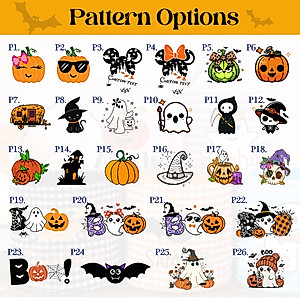 Fasinheaco Personalized Halloween Basket - Monogrammed with Name,Pumpkin,Custom Trick or Treat Bucket,Halloween Gifts Basket,Candy Bags for Halloween Party Favor