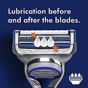 Gillette SkinGuard Men's Razor Blades, 4 Blade Refills