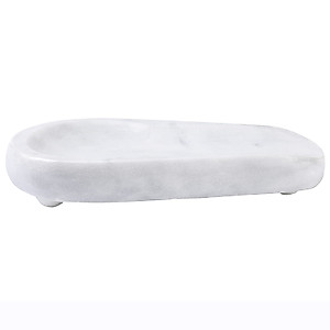 Marble Spoon Rest for Stove Kitchen Heat-Resistant Heavy Duty Spoon Holder Dishwasher Safe