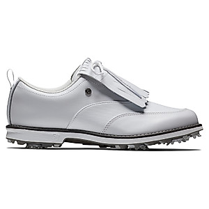 FootJoy Women's Premiere Series-Issette Golf Shoe, White/White, 9.5 Wide