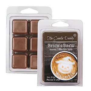 The Candle Daddy Fiercely Fall 5 Pack - 5 Amazing Autumn Wax Melts - 30 Total Cubes - 10 Total Ounces - Funny Fun Fall Aromas