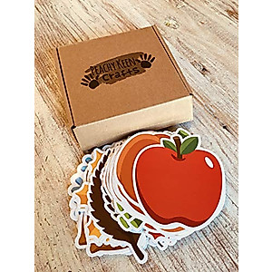 96 Pack - Spring, Fall, Winter Bulletin Board Classroom Decorations - Laminated