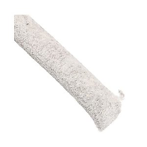 1/4" Diameter White Firm Wool Fiber Felt F1 Cord - 5 Ft.