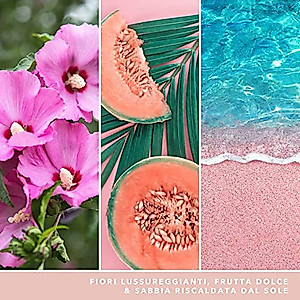 Yankee Candle 3-Wick Candle, Pink Sands Scented Candle, 18oz, Thank you Gift Candle for Teacher Appreciation / Women/Mom/Best Friends