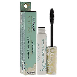 Pacifica Aquarian Gaze Water-Resistant Long Lash Mineral Mascara - Abyss Mascara Women 0.25 oz