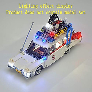 GEAMENT LED Light Kit Compatible with Lego 21108 Ghostbusters ecto 1 (Ver.2014) - Lighting Set for Building Model (Model Set Not Included)