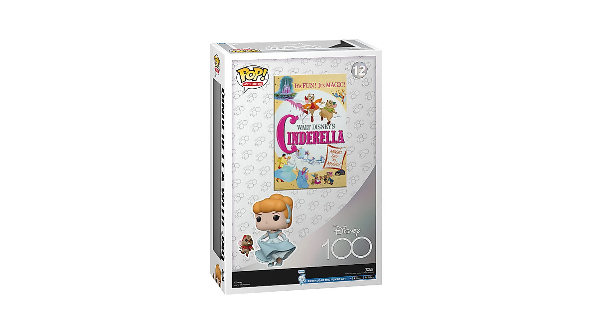 Disney 100 Cinderella Funko Pop! Movie Poster Celebration Scene